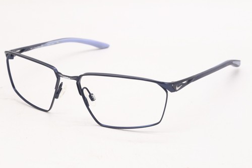 NIKE WITH FLEXON BRIDGE 4311 401 NAVY AUTHENTIC DESIGNER EYEGLASSES 56 ...