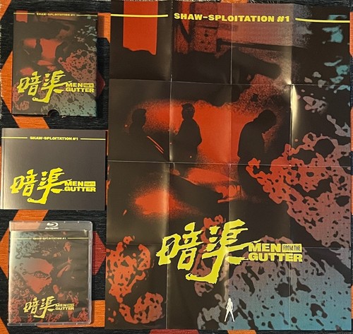 Vinegar Syndrome MEN FROM THE GUTTER Blu-ray VSA Shaw Bros. w/POSTER ...