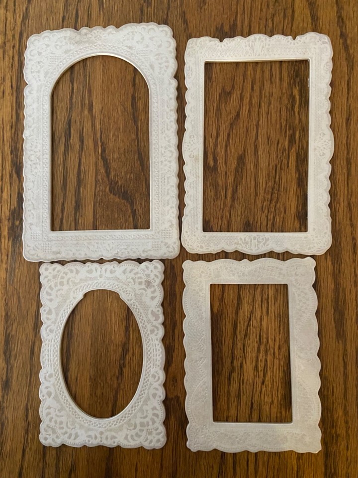 Tim Holtz Baseboard Frames Lace TH93786 Only Four Frames in Package New ...