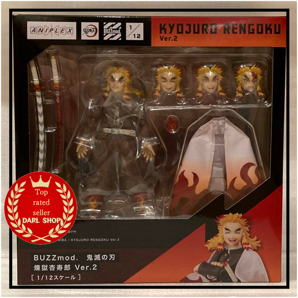 ANIPLEX BUZZmod. Kyojuro Rengoku 1/12 ver.2 Demon Slayer kimetsu no ...