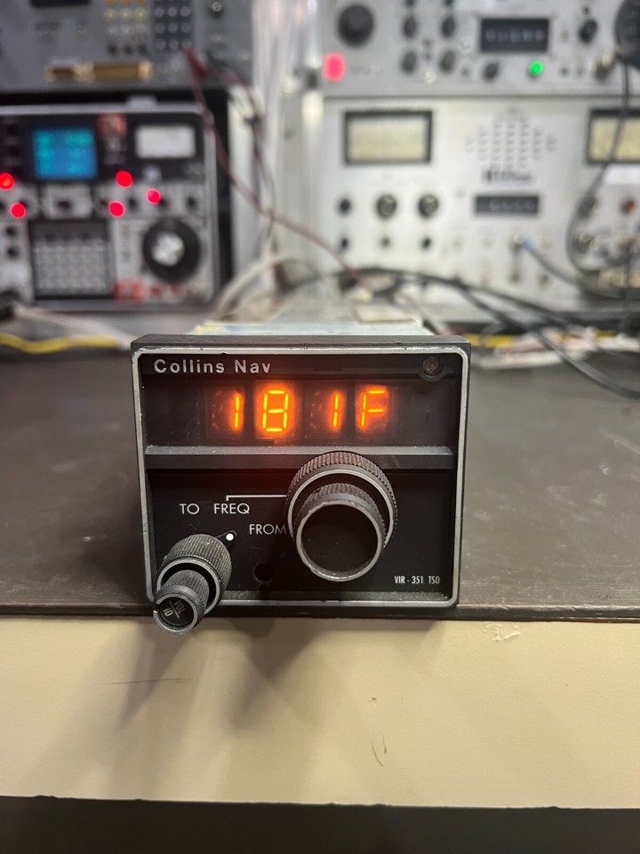 Collins VIR-351 P/N 622-2082-011, Nav Receiver, 14 Volt | eBay