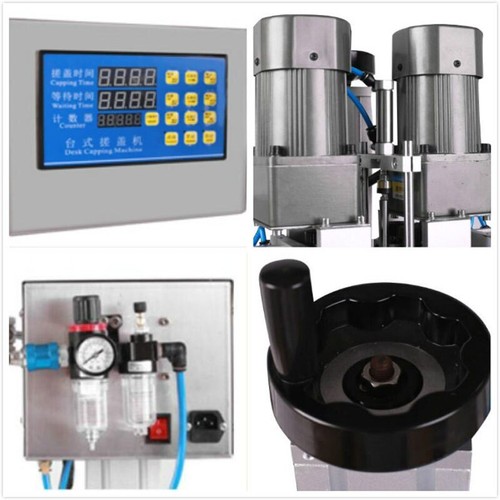 Desktop Automatic Capping Machine Trigge Cap Capper Twist Sealing ...