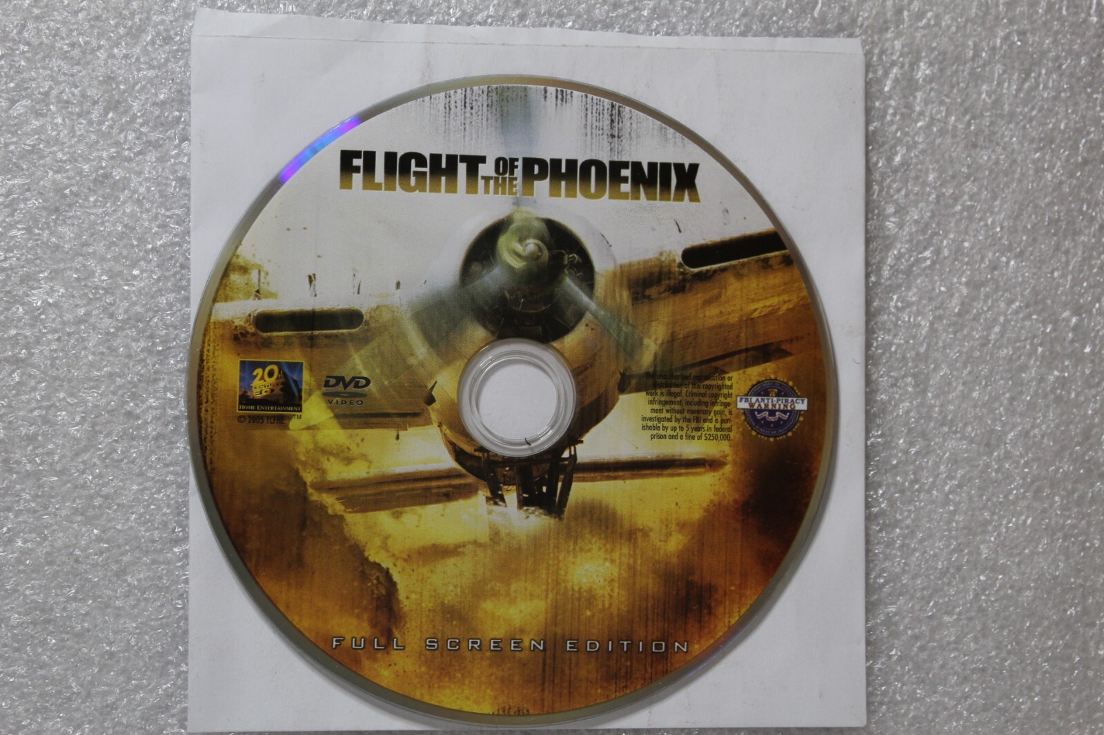 Flight of the Phoenix (DVD, 2005, English Full Screen Version ...