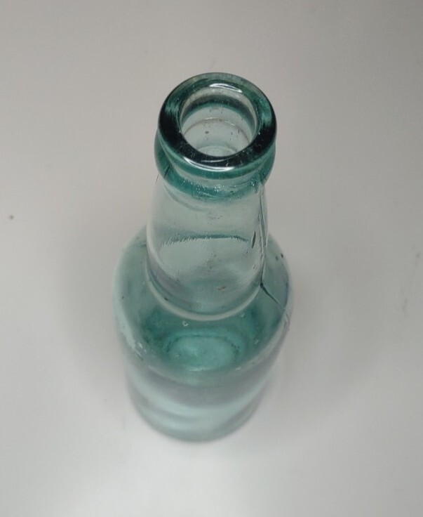 Rare Vintage Blue Glass Beer Bottle Excellent Condition Beautiful | eBay