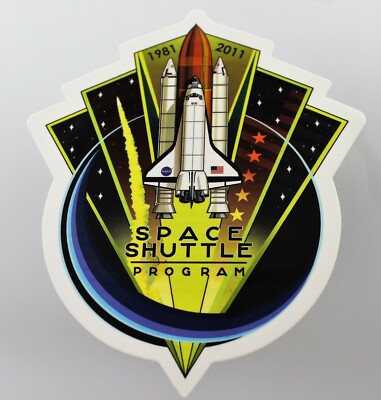 NASA Shuttle Commemorative Sticker Space Shuttle Program 1981 2011 | eBay