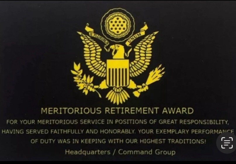 U.S. ARMY Aviation AH-64 APACHE, CHALLENGE COIN With Retirement Award ...