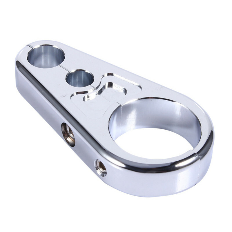 25mm 1"Motorcycle Brake Line Bracket Clutch Cable Wire Clamp Bracket ...