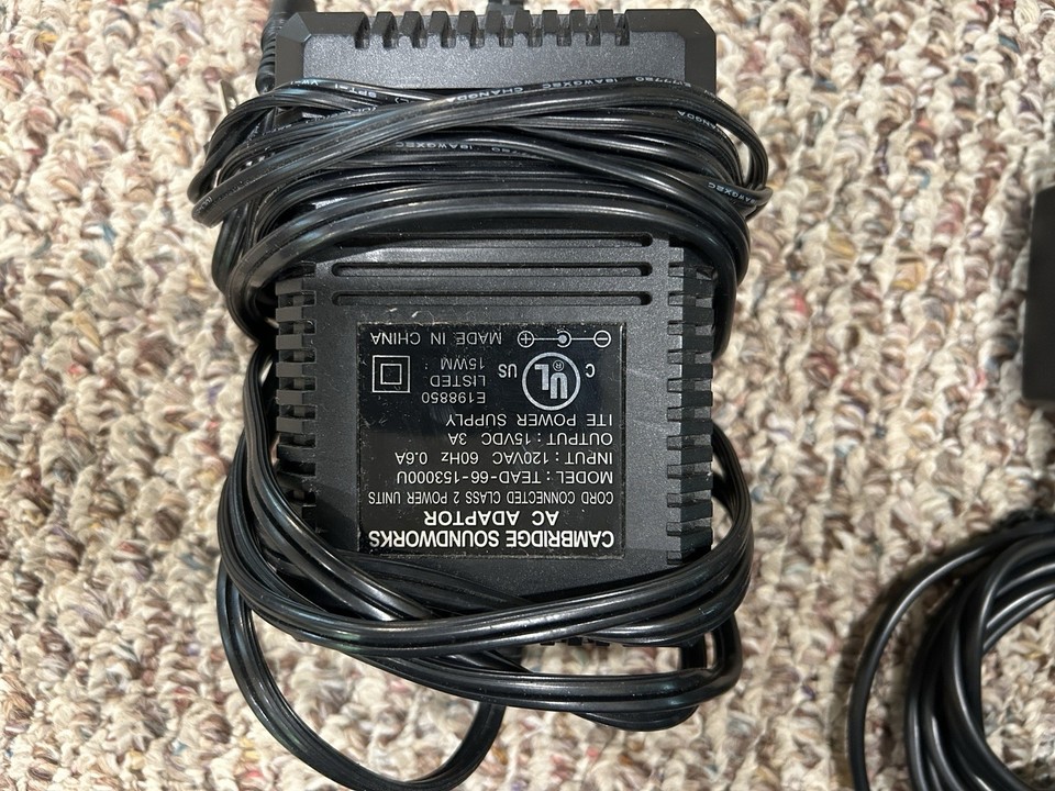 CAMBRIDGE SOUNDWORKS FOUR POINT FPS2000 SPEAKERS AND SUBWOOFER | eBay