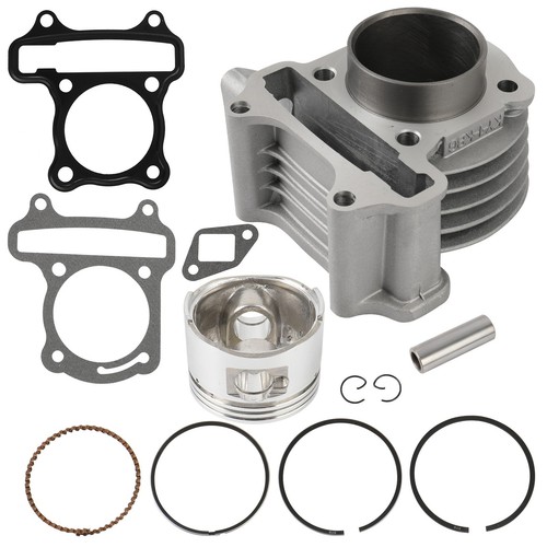 80cc Big Bore 47mm Cylinder Piston Top End Kit For Gy6-50 Qmb139 ...