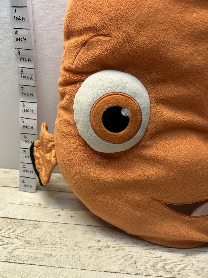 Disney Store Nemo (Finding Nemo) Face Plush Pillow/Cushion 18” plush ...