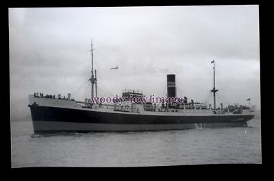 UK0812 - Clan Line Cargo Ship - Clan Macneil off shore - built 1922 ...