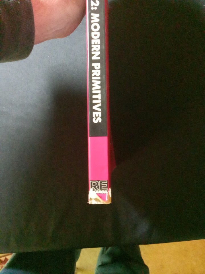 RE/SEARCH #12 MODERN PRIMITIVES TATTOO PIERCING SCARIFICATION ADORNMENT & RITUAL 9780940642140| eBay