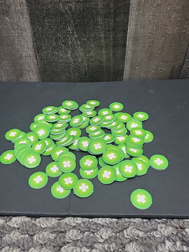 FORTNIGHT Monopoly Game Play Replacement Parts Pieces Health Points ...