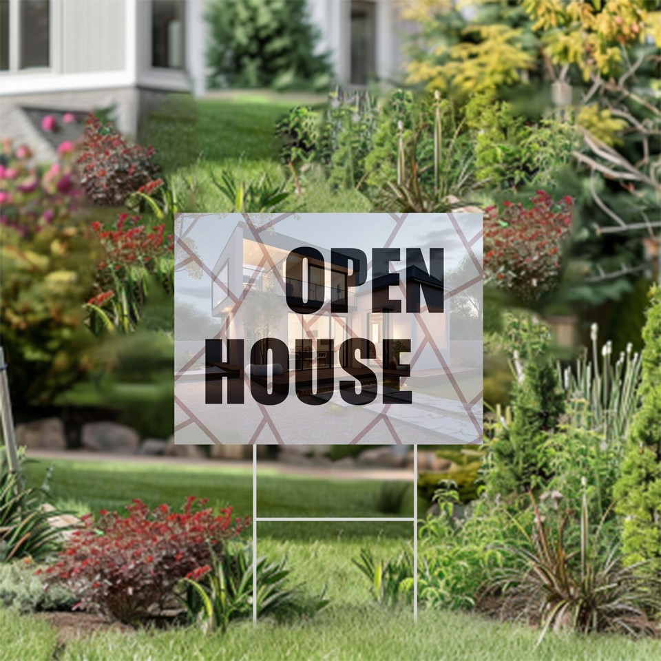 Custom 18x24 Yard Signs - Personalized Blank Corrugated Lawn Sign Large ...