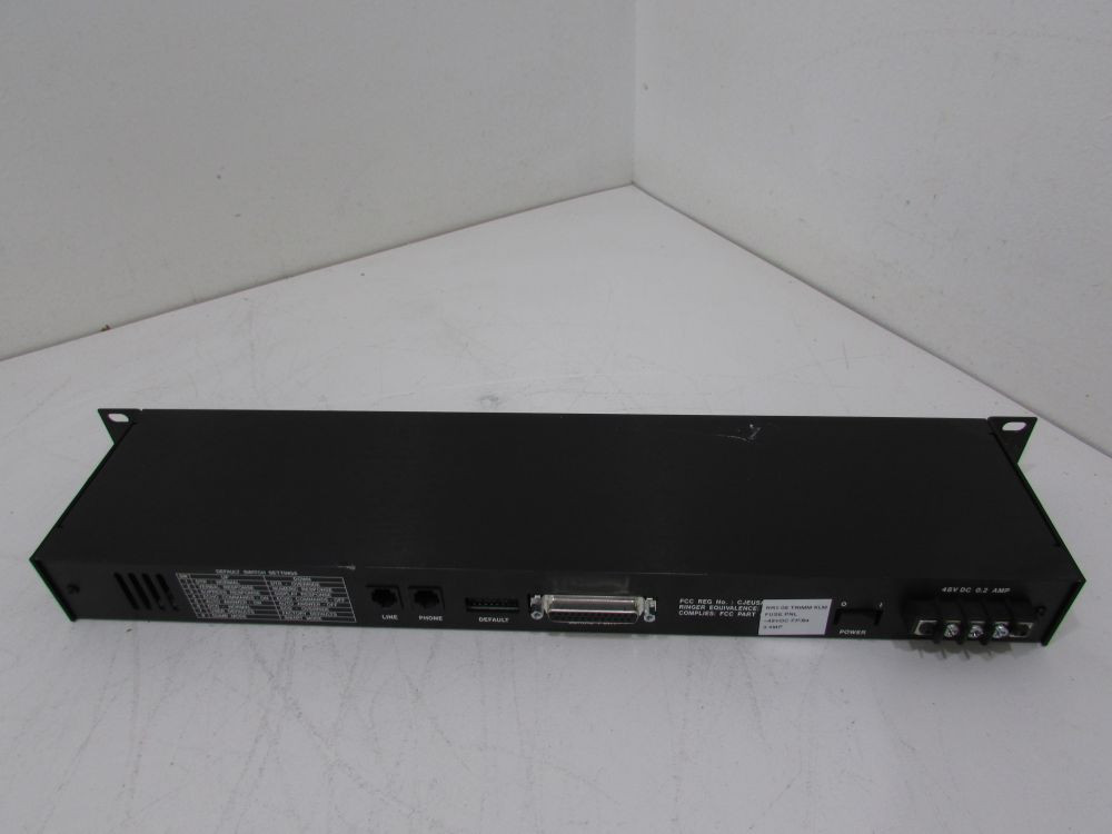 Western Telematic inc. RMM-288DC -48V DC Rack Mounted Modem + Tested ...
