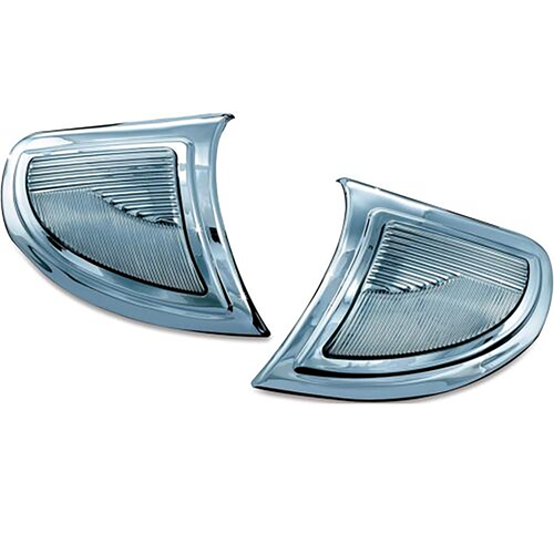 Kuryakyn 7364 Honda Gold Wing GL1800 headlight outer trim w/turn signal ...