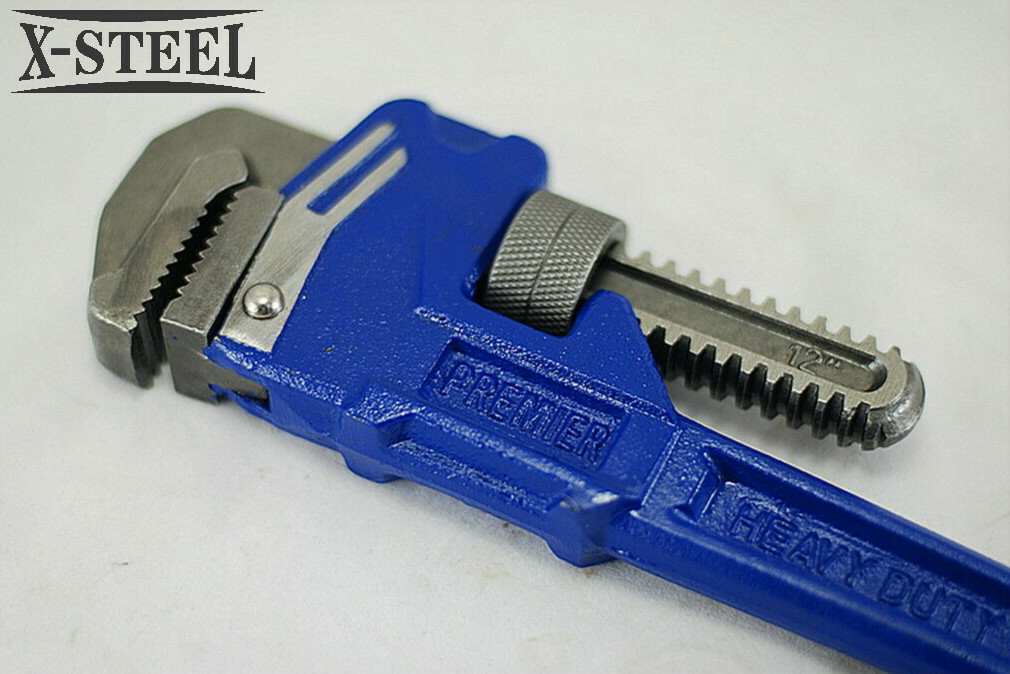 Super Heavy Duty Adjustable Pipe Monkey Wrench 24"/600mm 76mm Jaw Open ...