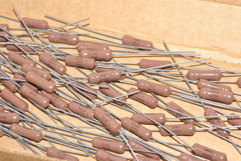 2pcs - DALE RN65C 1.21K (1K21) 1211F 1% MIL Metal Film Resistor | eBay