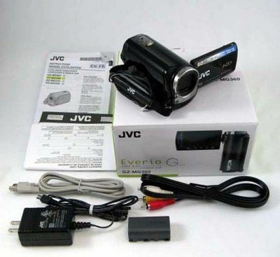 B JVC Everio G Series GZ MG360 BU Hybrid Camcorder HDD | eBay