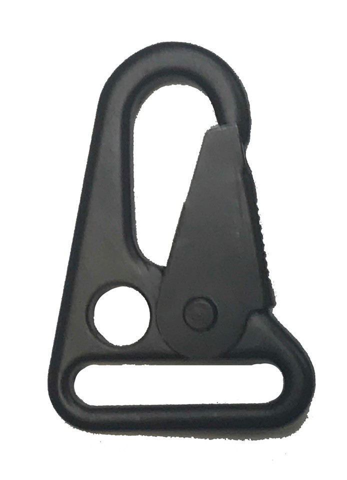 25mm / 1" Lightweight Metal Military HK Snap Hook / Clip - 45Kg Tensile ...