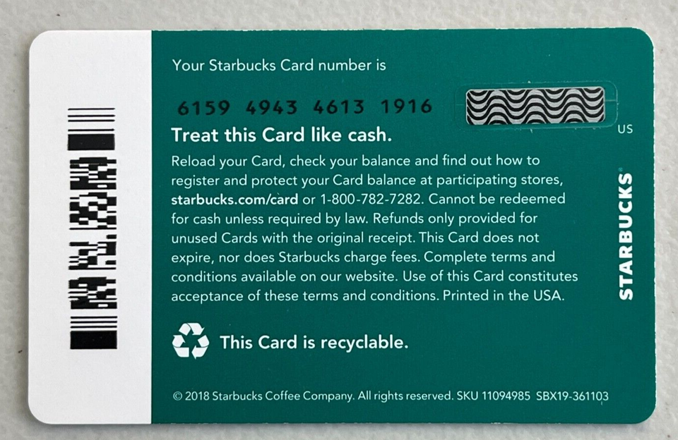 New STARBUCKS GIFT CARD 0 Balance 2018 DESERT HOLIDAYS SAGUARO CACTUS w ...