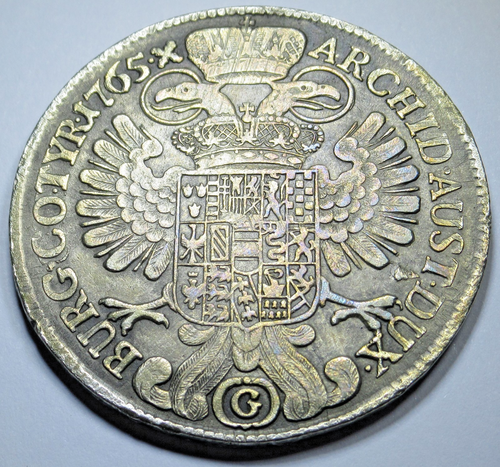 Austria 1765 Maria Theresa Thaler Large Silver Hungary Dollar Antique ...