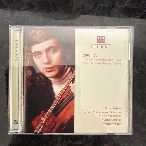 Prokofiev Violin Concertos No.1 & 2/Oranges Suite BORIS BELKIN ...