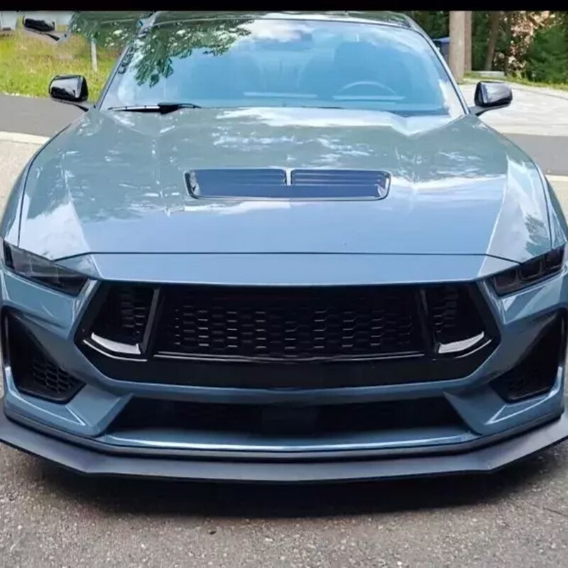 Front Black Bumper Lip Splitter Chin Spoiler For Ford Mustang S650 GT ...