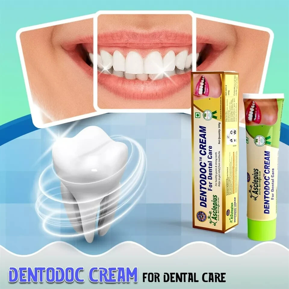 Dentodoc Dental Cream tothpaste Ayurvedic with Neem-100gm | eBay