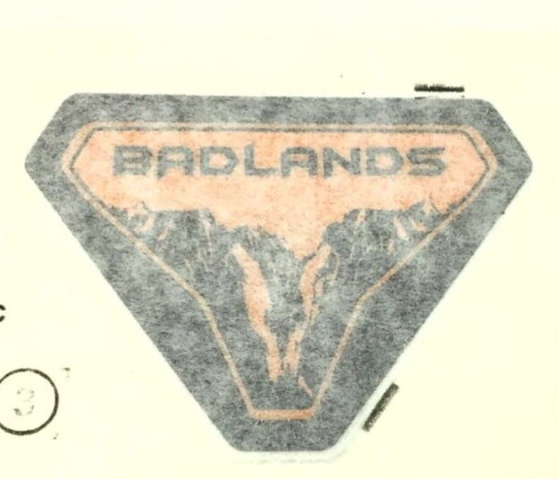 2021 2022 2023 2024 Ford Bronco RH or LH Fender BADLANDS Decal Emblem ...