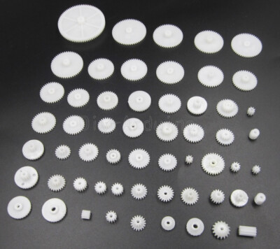 58 Styles new Plastic Gears All Module 0.5 Robot Parts for DIY Arduino ...