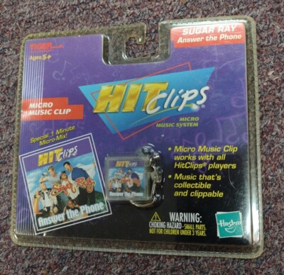 Hit Clips Tiger Micro Music HitClips Sugar Ray Answer The Phone NEW ...