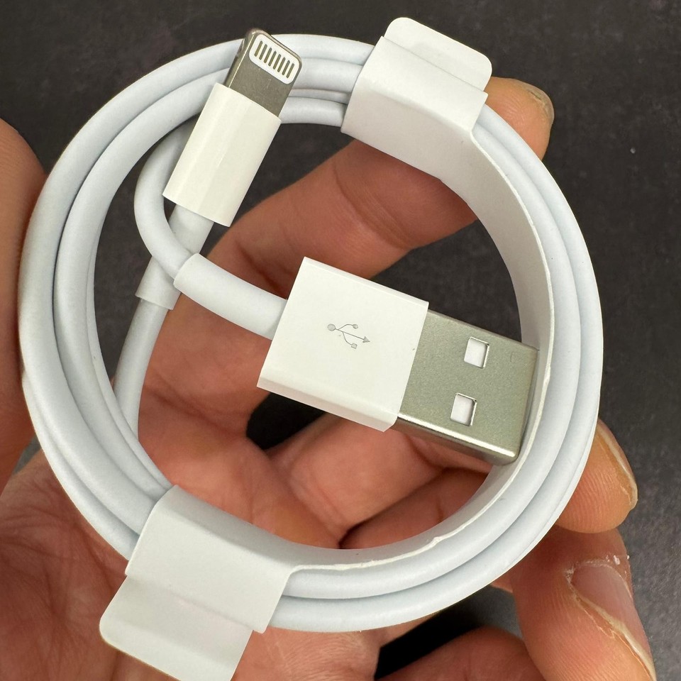 Official Genuine Apple USB A to Lightning iPhone 14 13 12 11 Charger ...
