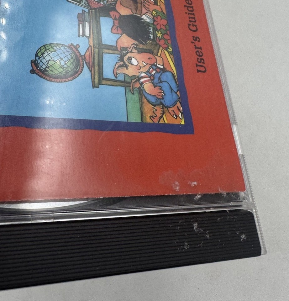 Little Monster At School Living Books PC Game CD ROM 1994 CLEAN DISC | eBay