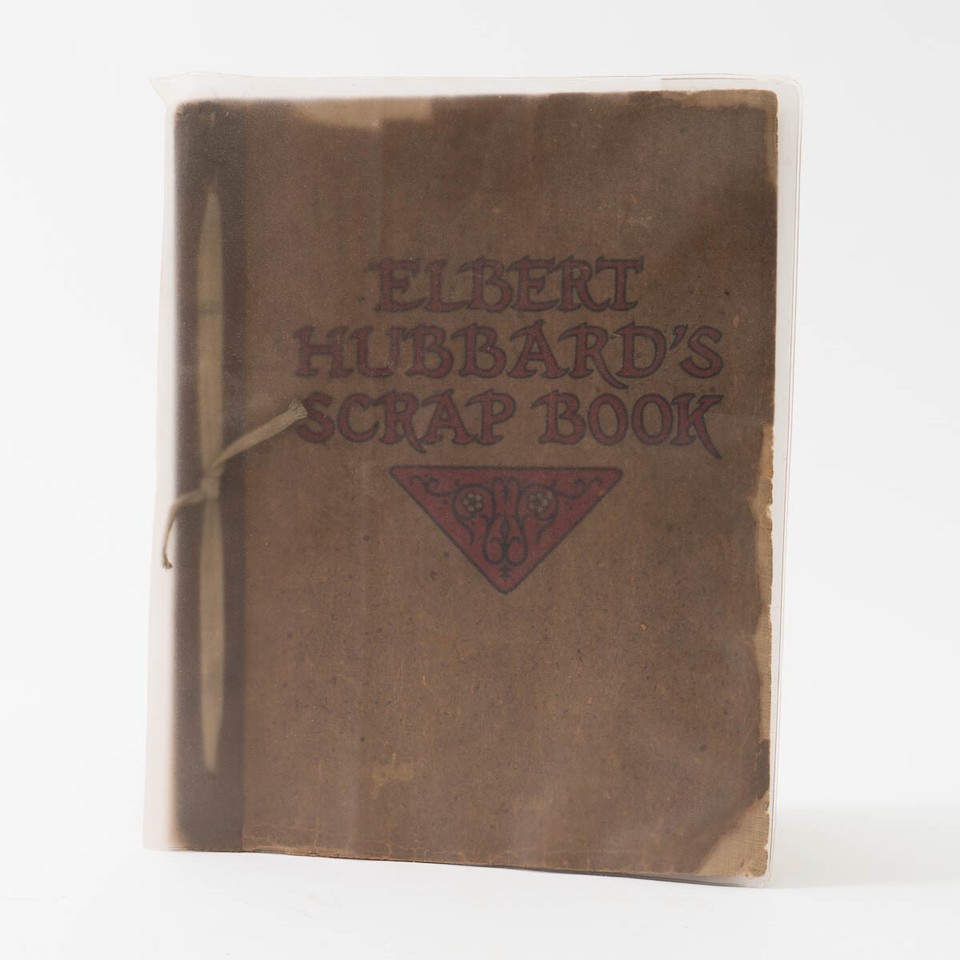 Elbert Hubbard's Scrapbook 1923 First Edition with Right-side Up ...