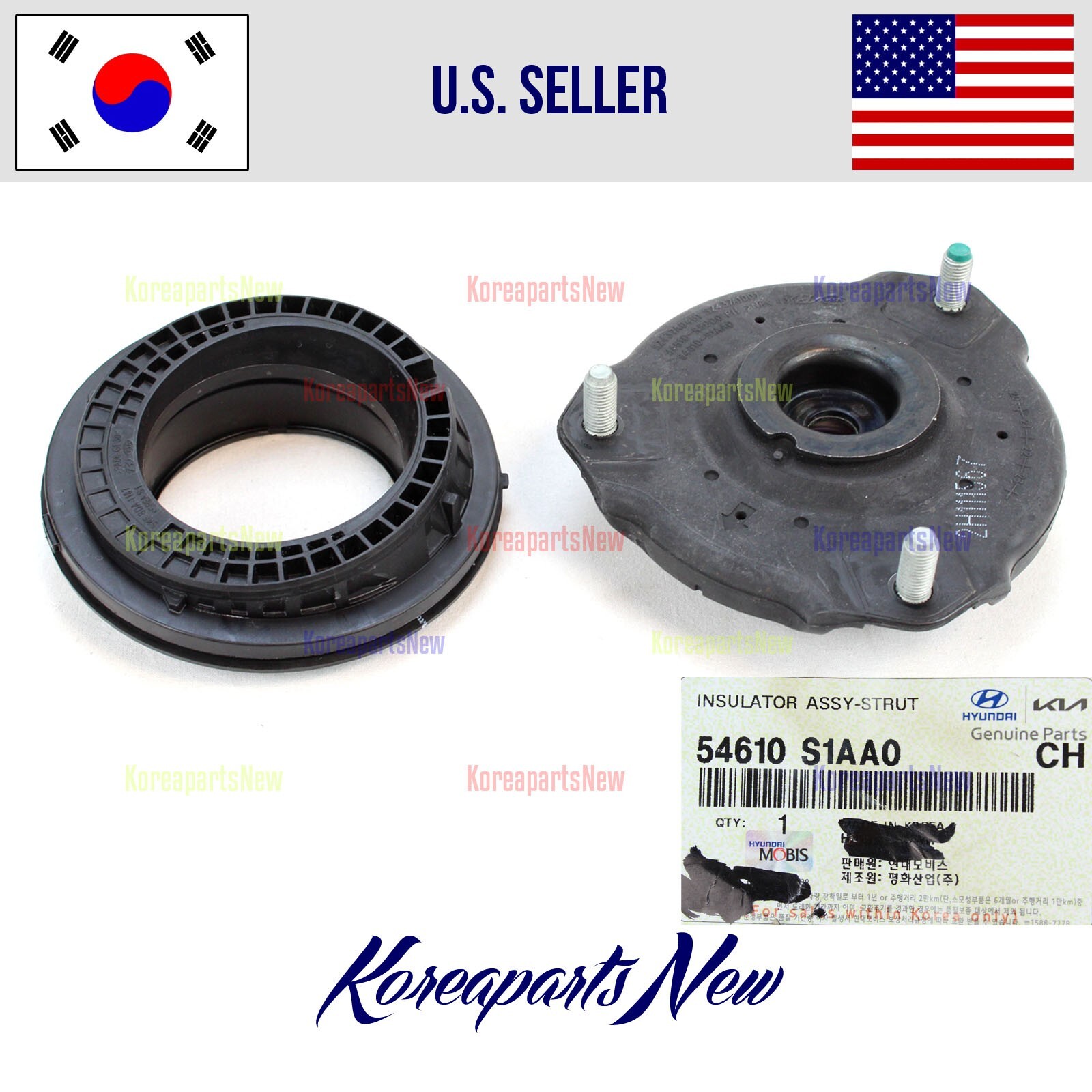 FRONT Insulator Strut Mount 54610S1AA0 ⭐OEM⭐ Santa Cruz | Santa Fe 2019 ...