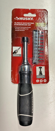 Husky 10-Piece Ratcheting Screwdriver Set 1000 021 816 | eBay