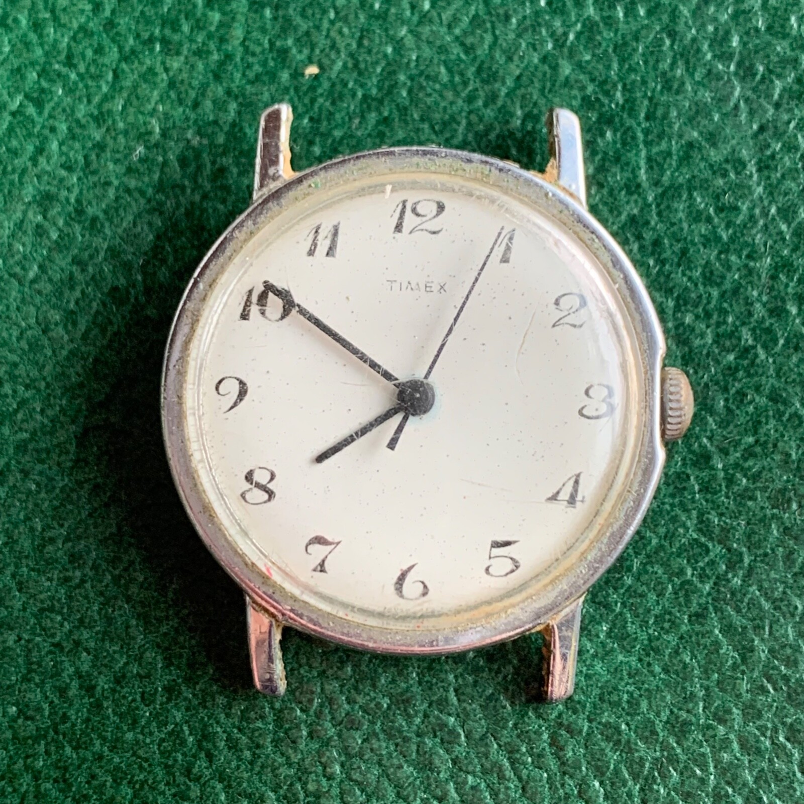 Vintage Timex Arabic Numerals Manual Wind Mechanical … - Gem