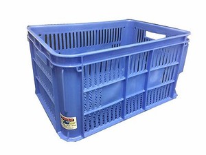 LUG BOX - 66 LITRE - HEAVY DUTY VENTED CRATE - 610 x 419 x 312mm | eBay