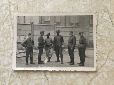 XXX RARE AFRICAN BLACK GERMAN SOLDIERS FREE ARABIAN LEGION PHOTO WW2 | eBay