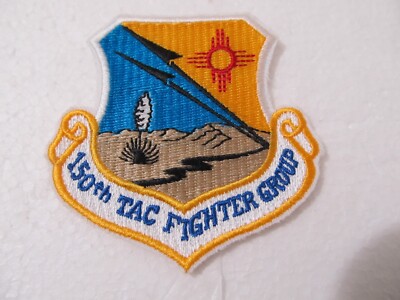 USAF PATCH - 150TH TACTICAL FIGHTER GROUP, NEW MEXICO - 3" x 3" | eBay