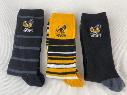 Wasps Rugby FC Socks - 3 Pack | eBay