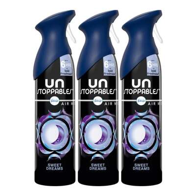 Febreze Unstoppables Air Freshener Spray - Sweet Dreams Scent 300ml ...