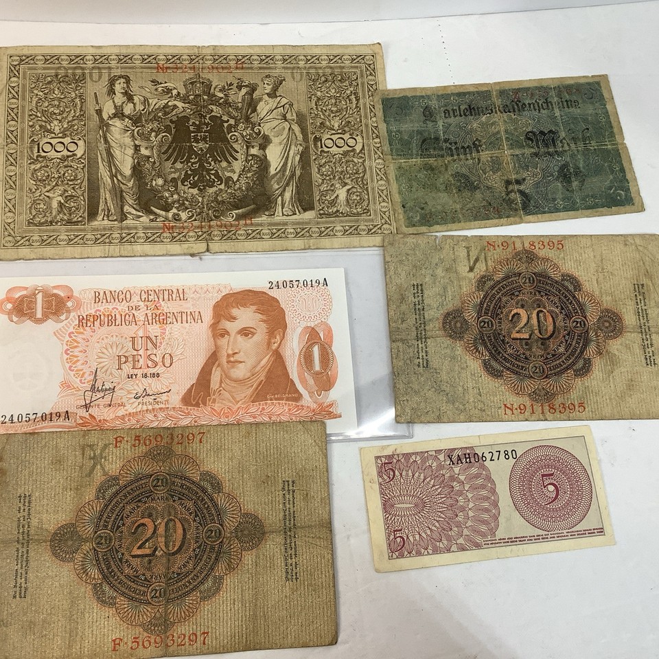 50 Notes Lot of Foreign Banknotes World Paper Money Currency Documents ...