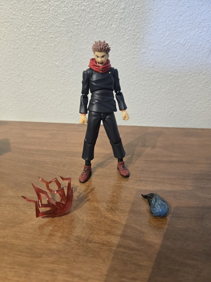 Good Smile Company Figma #550 Yuji Itadori Action Figure Jujutsu Kaisen ...
