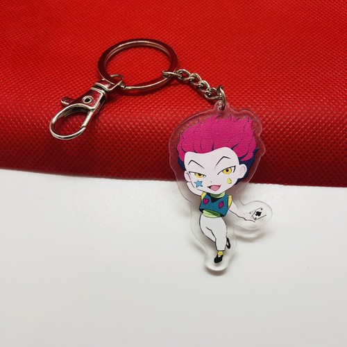 Hunter X Hunter Anime Hisoka York New Keychain Acrylic Keyring Cool ...