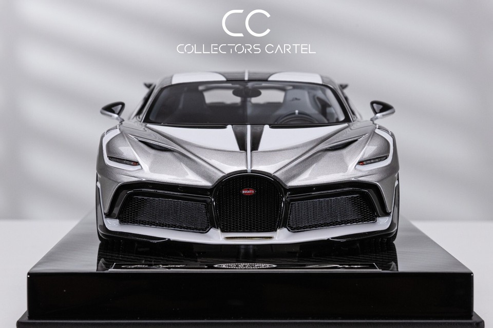 Bugatti Divo (Metallic Silver) [EXCLUSIVE] 1/18 scale | eBay