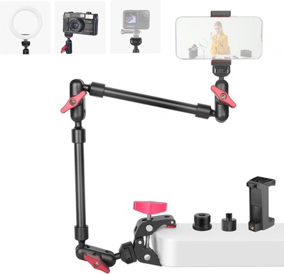 22in Magic Arm with Clamp Long Articulating Arm Camera Mount Adjustable ...