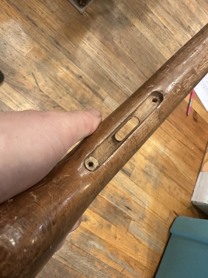 Unknown Vintage .22 stock early production bolt action stock unknown ...