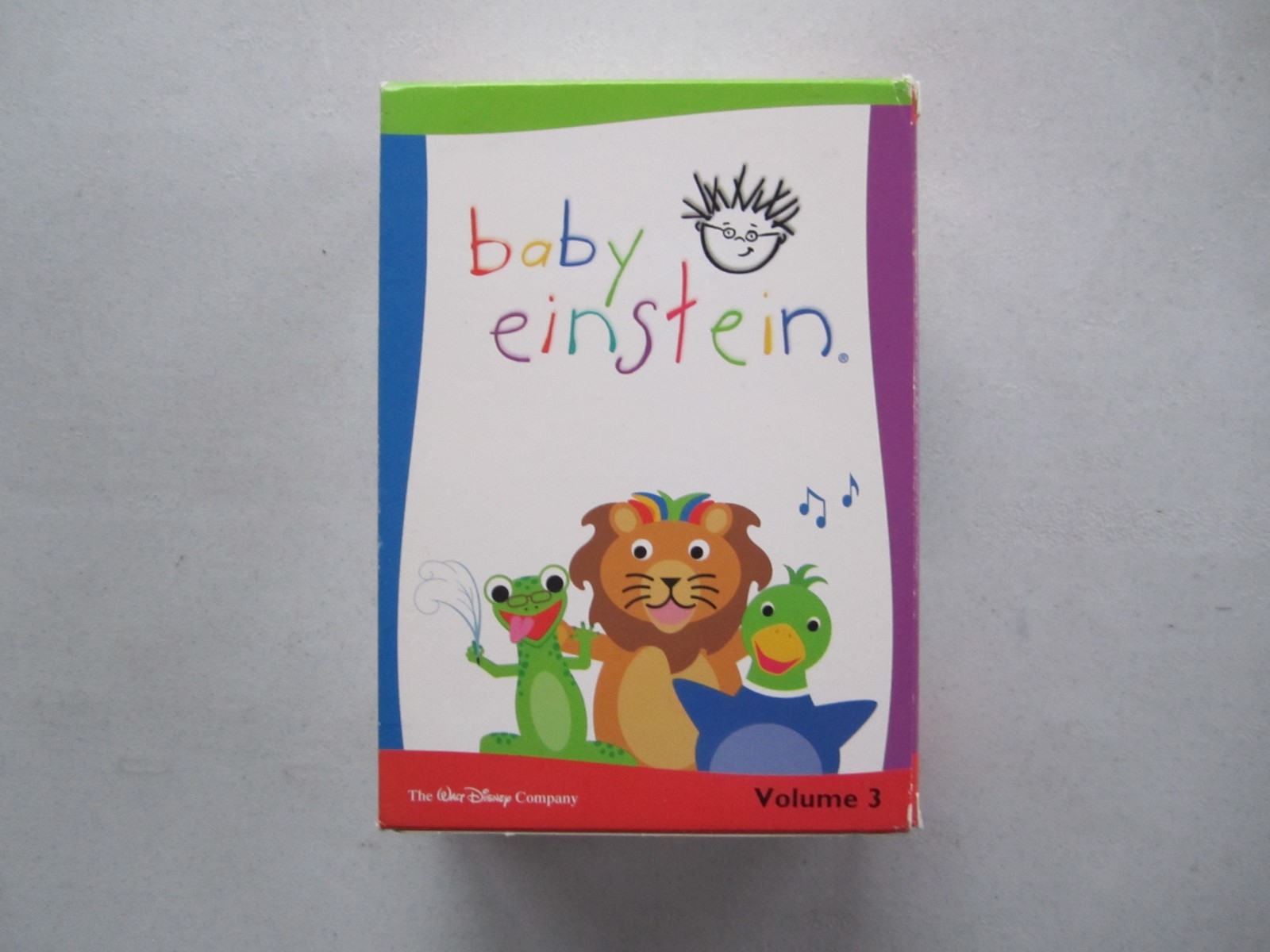 Disney Baby Einstein Volume 3 DVD (4-Discs) Galileo, Beethoven, Neptune ...